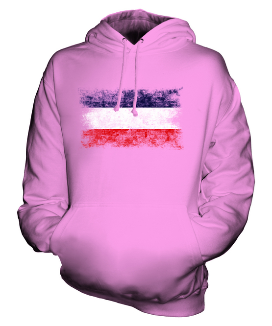 LOS ALTOS DISTRESSED FLAG UNISEX HOODIE TOP FOOTBALL GIFT CLOTHING ...
