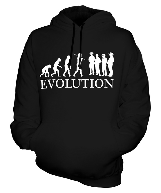 BARBERSHOP QUARTET EVOLUTION OF MAN UNISEX HOODIE MENS WOMENS LADIES ...